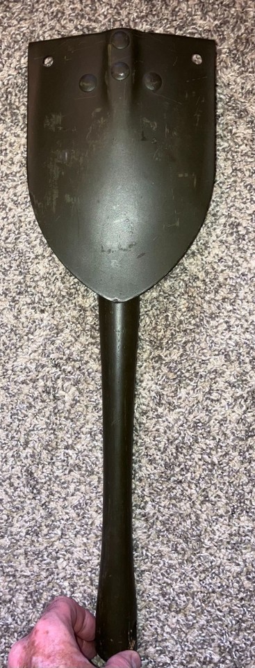 USGI Vietnam Era M1951 Entrenching E Tool Shovel 1967 w/M56 carrier | eBay