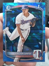 2025 Bowman Sapphire Edition - Chrome Prospects Winston Santos #BCP-121 ...