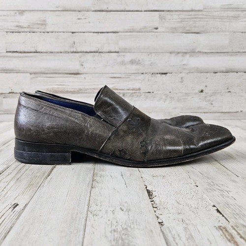 Mark Nason Rock Lives Slip On Stitched Cap Cross Distressed Leather ...