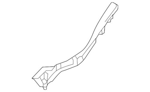 66895-9HP0A Nissan Cover-front fender, lh 668959HP0A, New Genuine OEM ...