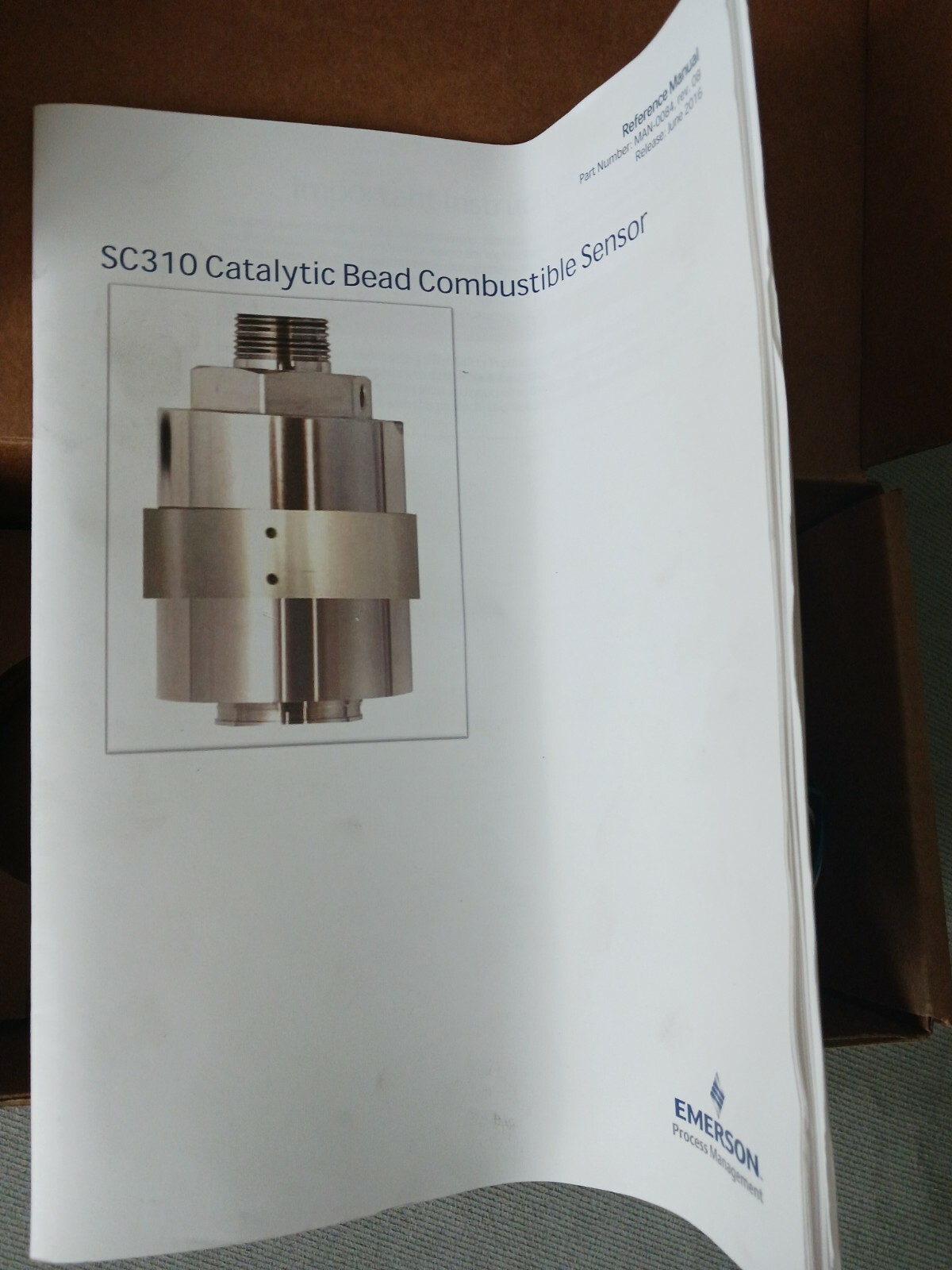 Emerson SC310A-100-ASSY Catalytic Bead Combustible Gas Sensor for sale ...
