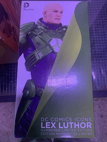 DC Icons Lex Luthor 10-Inch Statue #1230 of 5200 | eBay