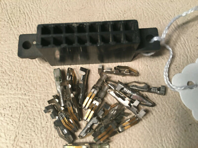 King Bendix 16 pin Dual Edge Install Connector, Black, New with 16 pins ...