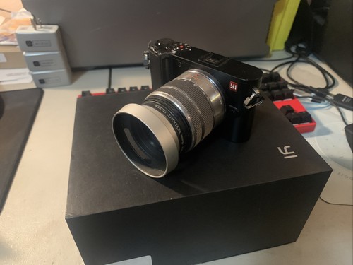 Yi M1 Mirrorless 20.1MP Camera With Panasonic H-FS1442A & Lens Hood | eBay