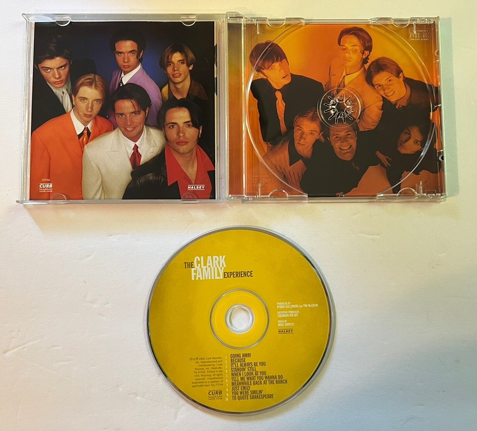 Clark Family Experience by Various (CD, 2002) Curb Records D2-77754 VG ...