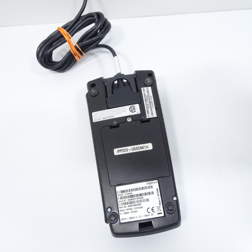 Ingenico iPP320 Credit Card Swipe & Chip Reader Scanner Terminal IPP350 ...