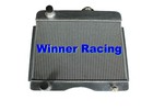 Aluminum radiator for Jeep Willys Truck CJ3A 1949-1964 50 51 52 55 58 ...