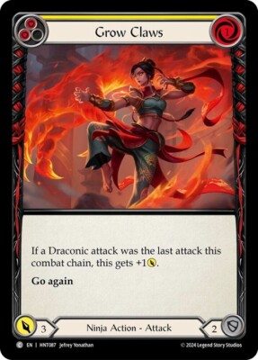 GROW CLAWS (YELLOW) X3 *FAB - THE HUNTED* | eBay