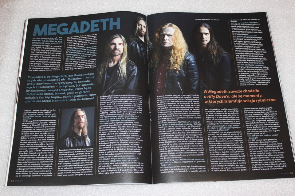 Metal Hammer 10/2022 Behemoth, Megadeth, Machine Head, Dead Daisies ...