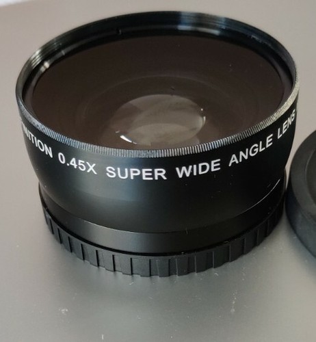 Super Wide Angle Lens Adapter Filter 0.45x For Canon 4000D 600D 2000D ...