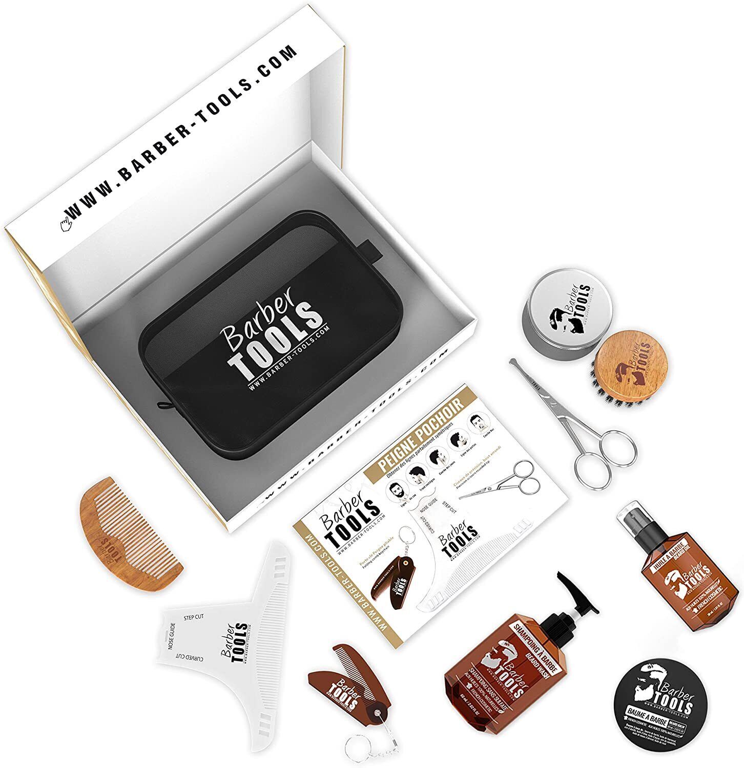 Barber Tools Kit/Set/Beard Care and Care Set with Barber Care - Great ...