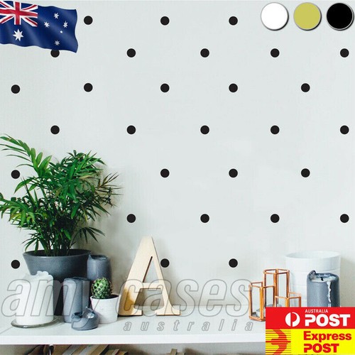 54pcs Polka Dots Wall Sticker Kids Wall Decals Refrigerator Home Room ...