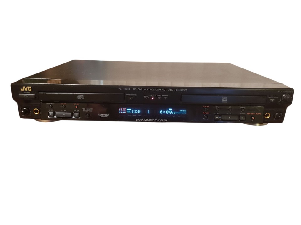 JVC XL-R2010BK CD-CDR Multiple Compact Disc Recorder NO Remote TESTED ...
