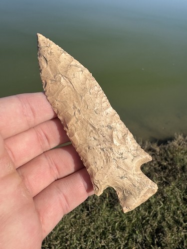 Native American Rare Missouri Etley Arrowhead Point Blade Artifact | eBay