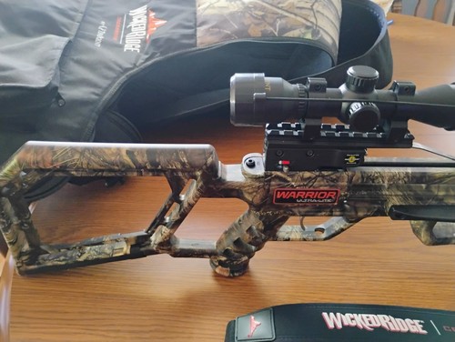 Wicked Ridge TenPoint Warrior Ultra-Light Crossbow With Soft Padded ...