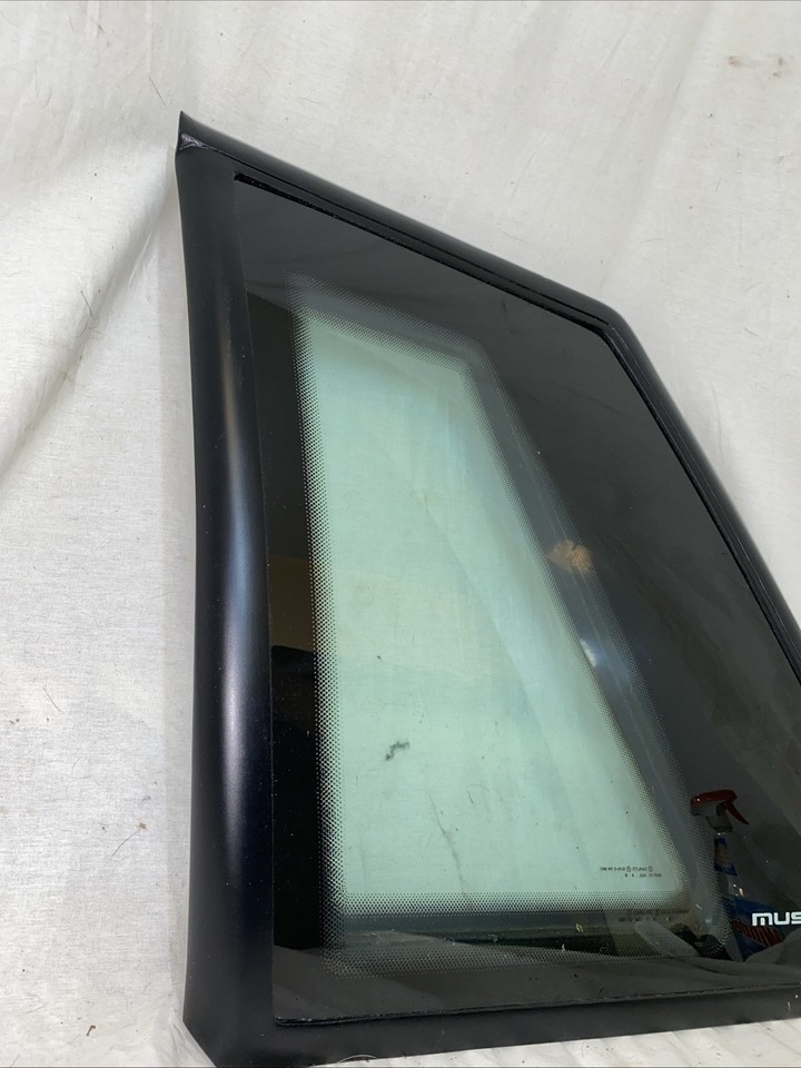 1987-1993 Ford Mustang Notchback Coupe Quarter Glass Rear Carlite LX ...