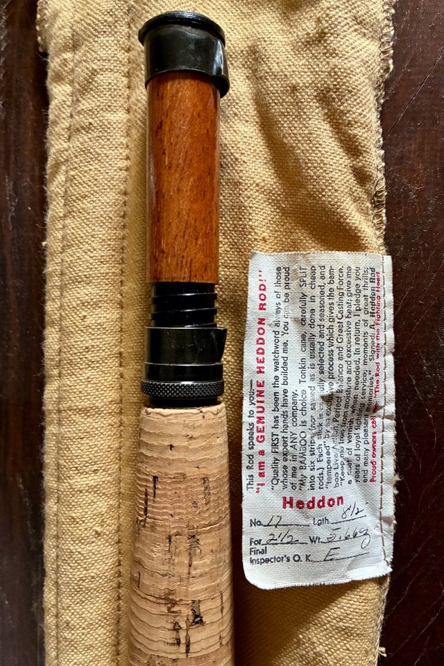 Heddon Black Beauty Fly Rod #17 - 8.5' - 3/2 - Beautiful and rare | eBay