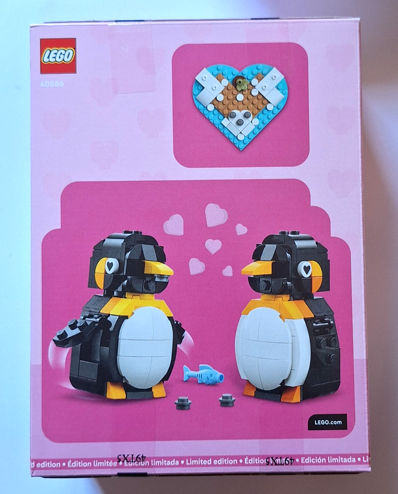 LEGO 40886 PENGUINS IN LOVE limited edition gwp Valentines Day Seasonal ...
