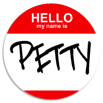 Hello My Name Is Petty - Circle Sticker Decal 3 Inch | eBay