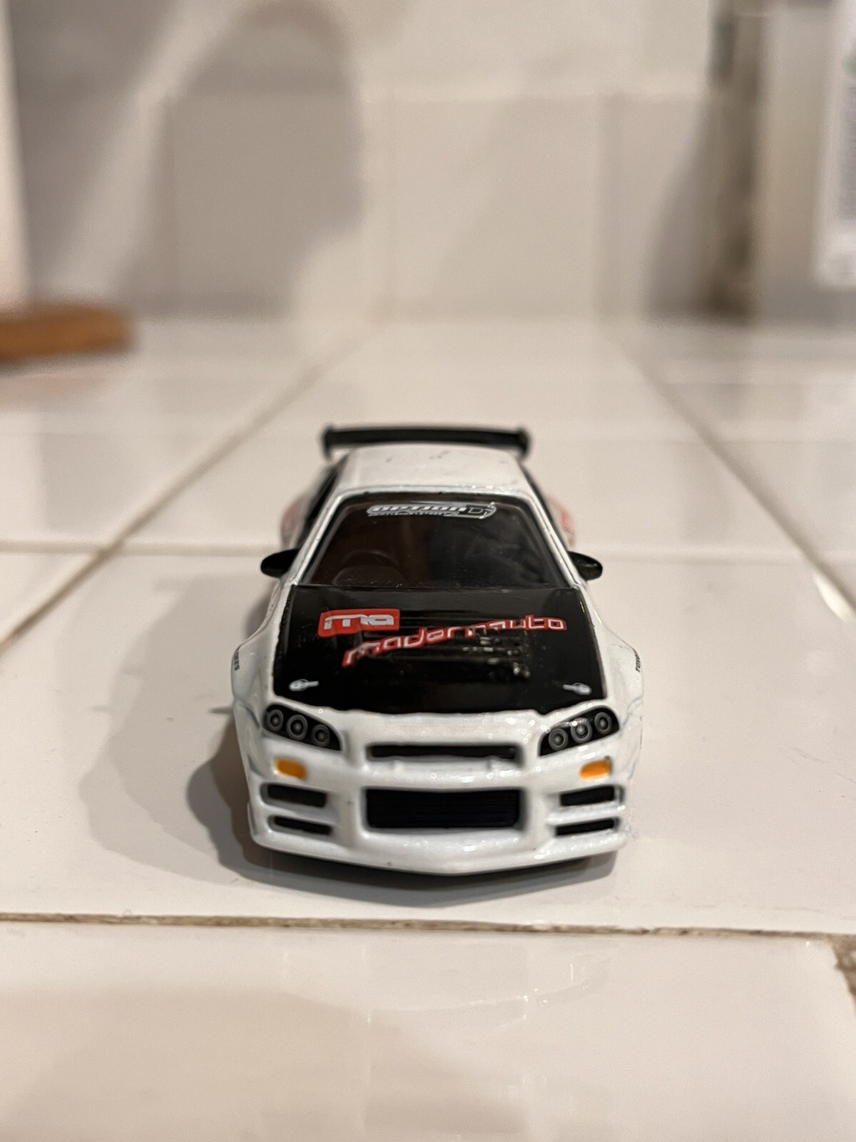 Jada Import Racer! Nissan Skyline GT-R R34 White 1:64 | eBay