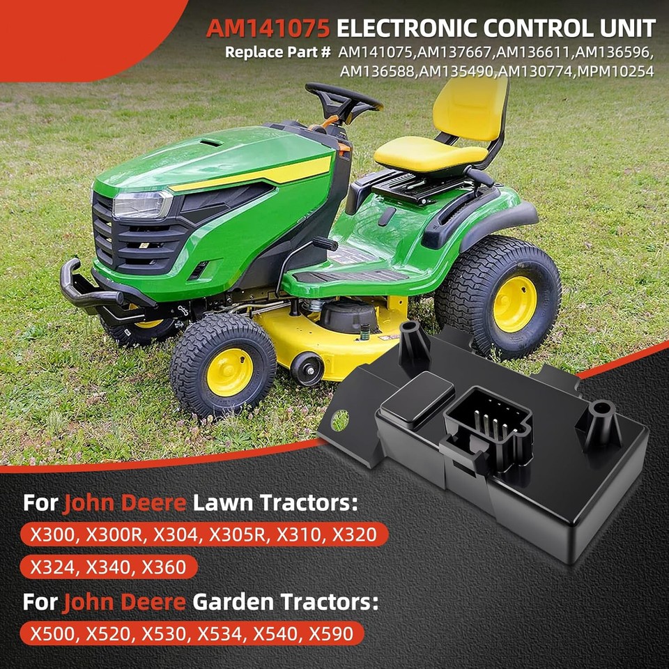 AM141075 Electronic Control Unit Module for John Deere X300 X320 X340 ...