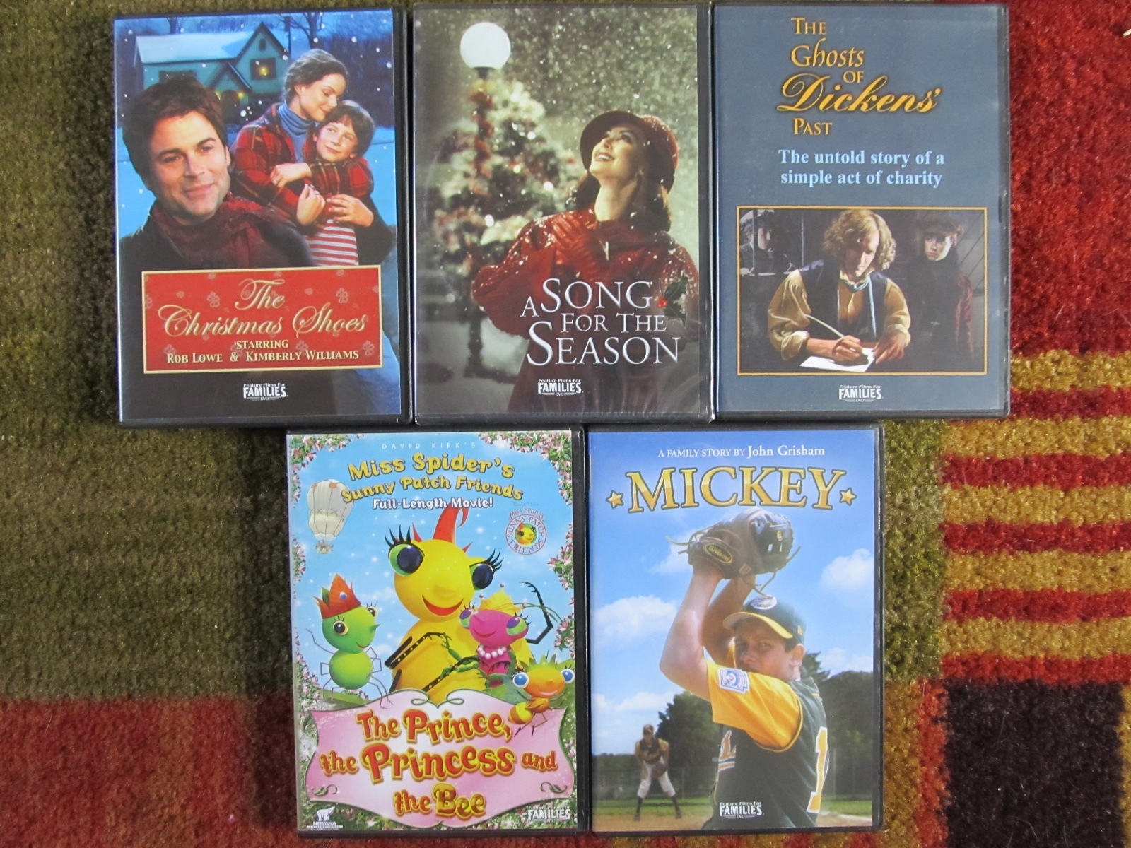 Set of 5 Feature Films For Families DVDs NEW | eBay