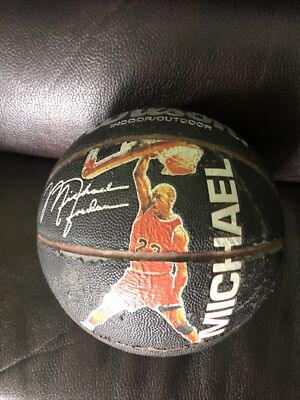 Michael Jordan Wilson Basketball Very Rare Last Bilt Vintage In Good ...
