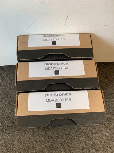 Plantronics MDA220 USB Switch for Poly Headsets Lot Of 3-NEW-Free Ship ...