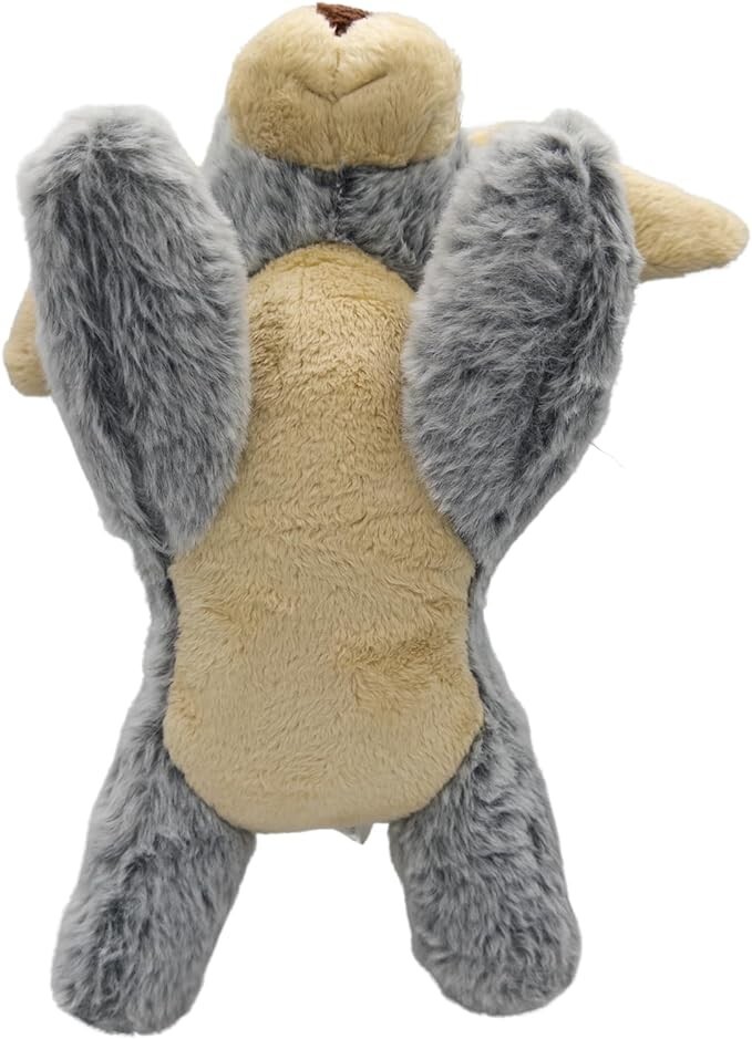 December Pets Bunny Rabbit Plush Dog Chew Toy Squeaky Tuff Stuff Toys ...