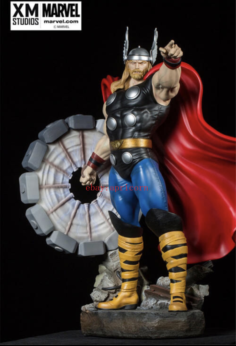 XM Studio Thor The God of Thunder Statue Figure Collectible Painted ...