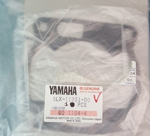 NEW GENUINE YAMAHA 1LX-11351-00 GASKET, CYLINDER YZ125 1986-93 | eBay