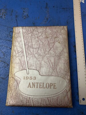 Abernathy High School 1953 Antelope Abernathy, Texas Year Book | eBay