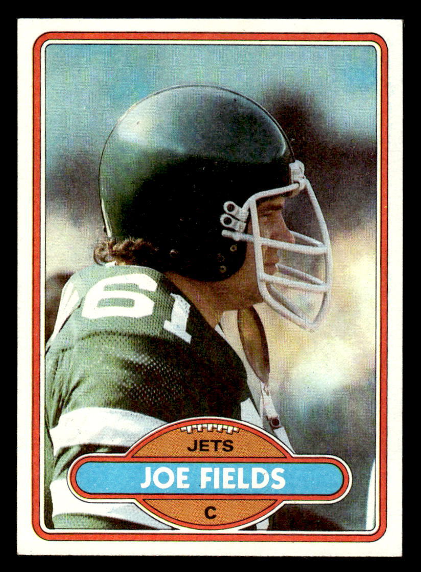 Joe Fields New York Jets 1980 Topps #47 | eBay