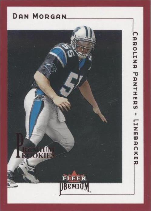 2001 Fleer Premium - Premium Rookies Dan Morgan #SR 202 Star Rubies ...