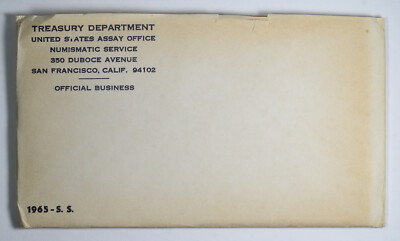 1965 US Mint SMS Set OPENED Uncirculated 5 Coin Set OGP | eBay