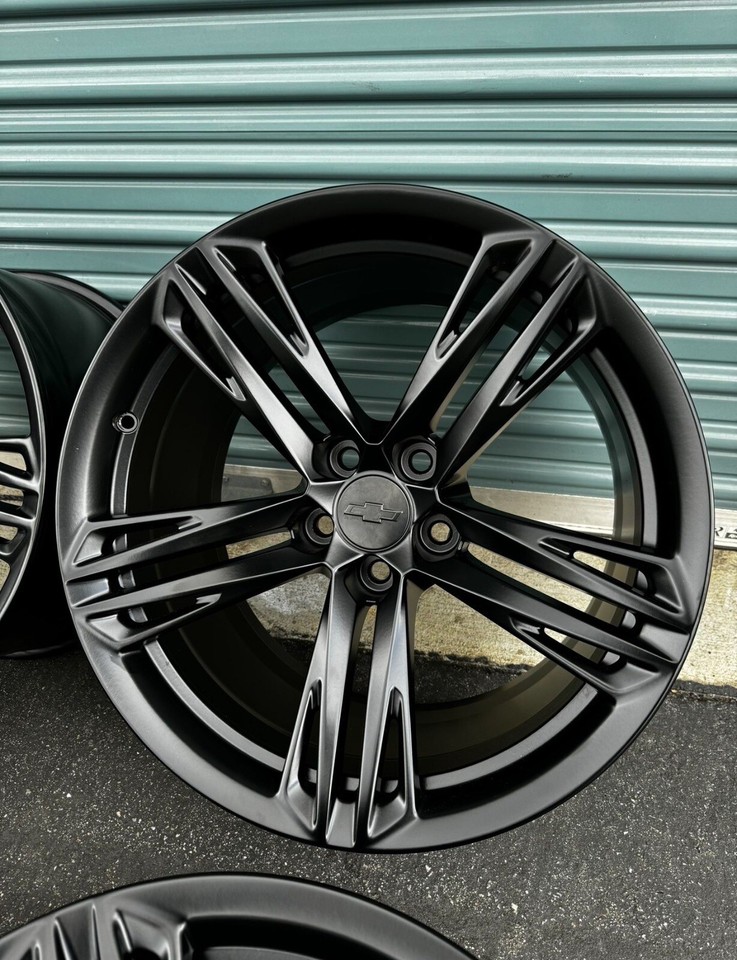 19" Chevrolet Camaro ZL1 1LE ZL-1 1-LE Track Black Wheels Rims Factory ...