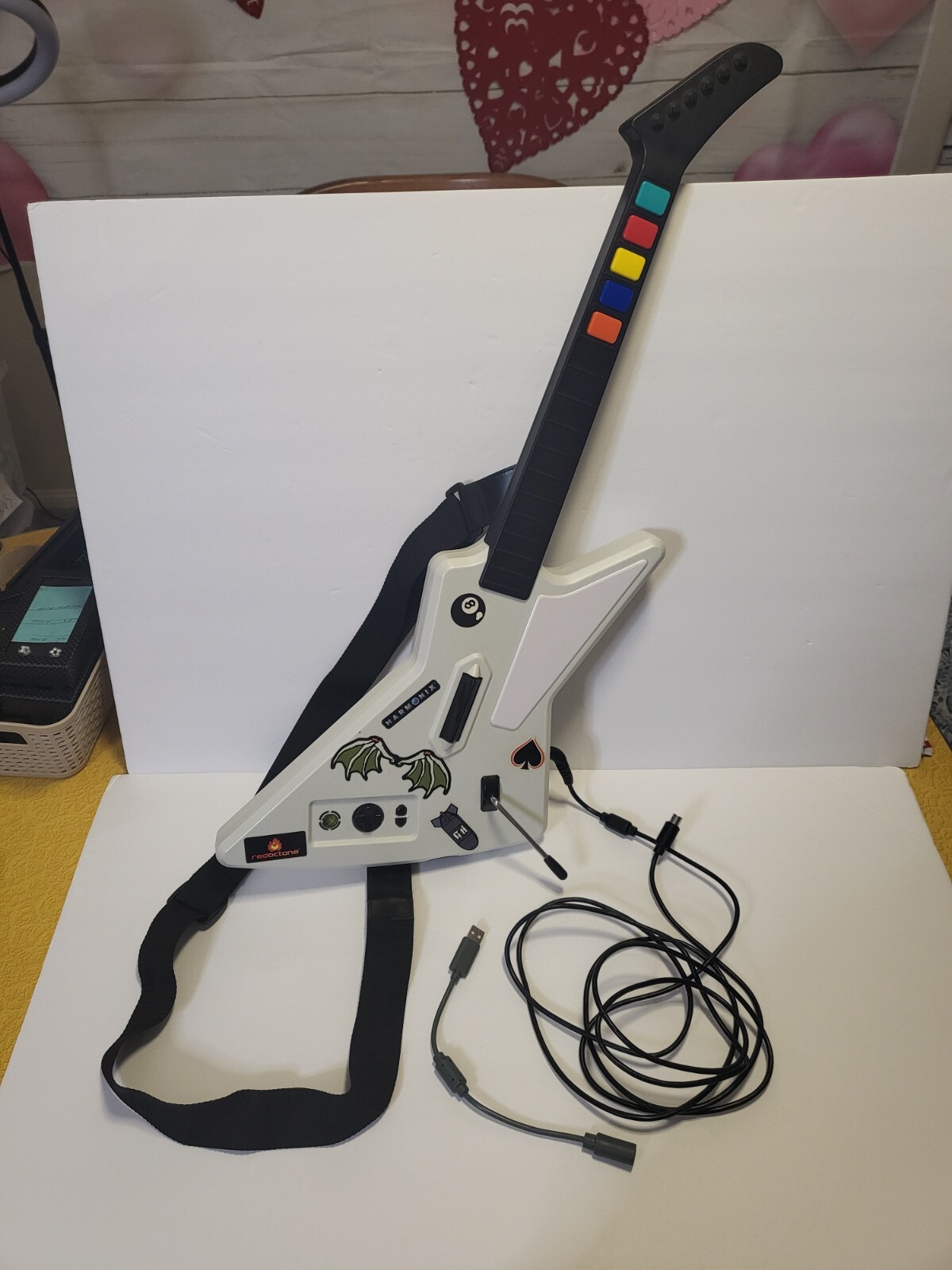 Guitar Hero Xbox 360 X-Plorer Tested Xplorer Wired Controller RedOctane ...