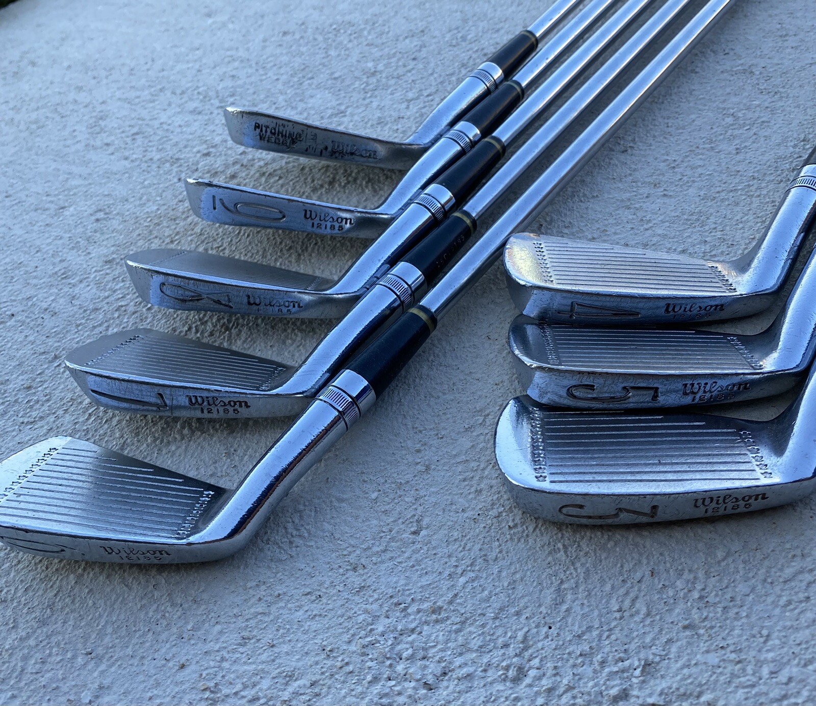 Wilson Sam Snead Signature 3-PW Iron Set -Mens RH Golf Clubs Regular ...