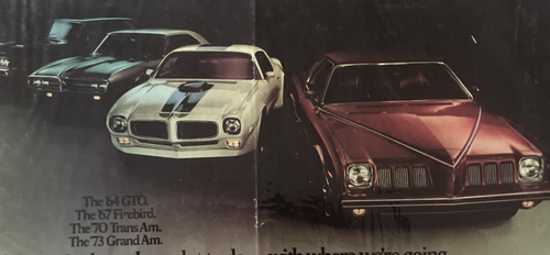 1973 Pontiac Trans Am Formula Firebird *Original* print*Ready to ...