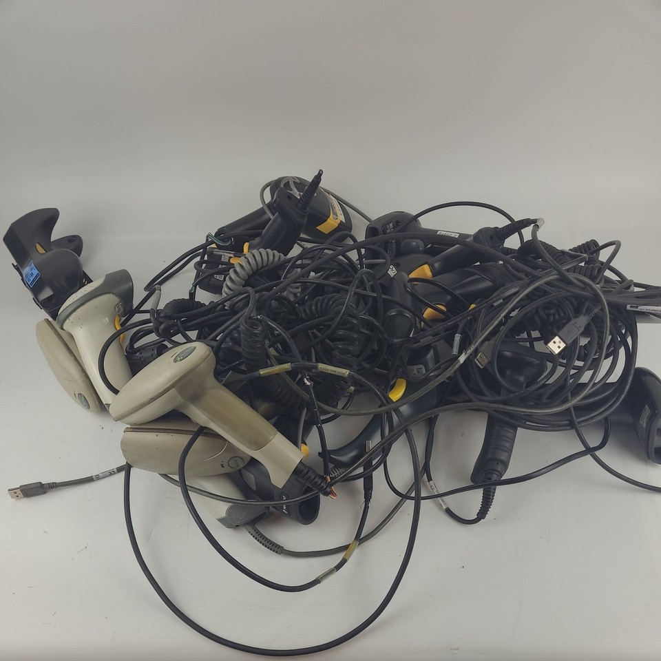 Job Lot of Handheld and desktop Barcode Scanners | eBay UK