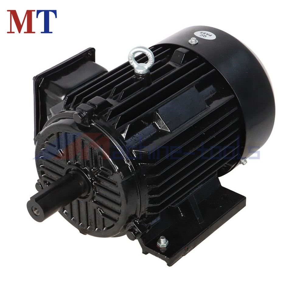 5HP Electric Motor 184T Frame TEFC 230/460 Volt Severe Duty 3 Phase ...