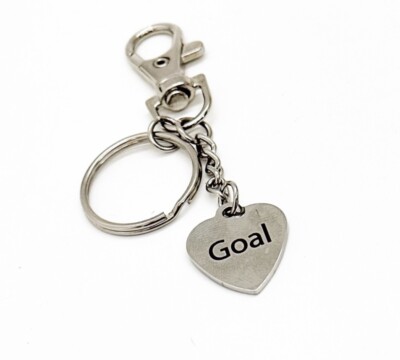 Goal Setting Keychain, Weight Loss Gifts, Goal Charm, High Achiever ...