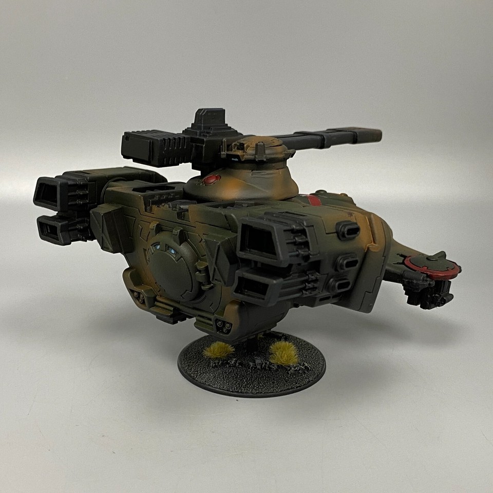 HAMMERHEAD GUNSHIP TAU EMPIRE VEHICLE TANK RAIL GUN WARHAMMER 40,000 ...