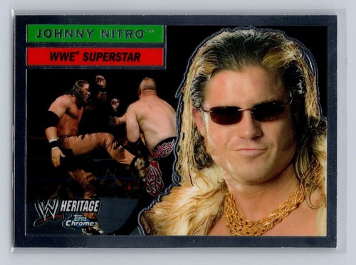 2006 Topps Heritage Chrome WWE #6 Johnny Nitro | eBay