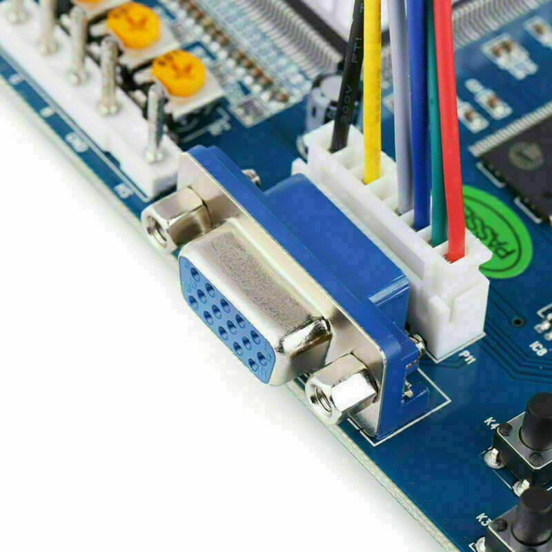 Blue VGA/RGB/CGA/EGA/YUV TO / Video Output Converter Board HD for ...