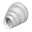 Duct Pipe Reducer Extractor Fan Offset Tube Connector Ducting ...