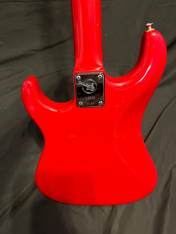 1988 Valley Arts M-Series Strat Style Standard Guitar in Red-EMGS W ...