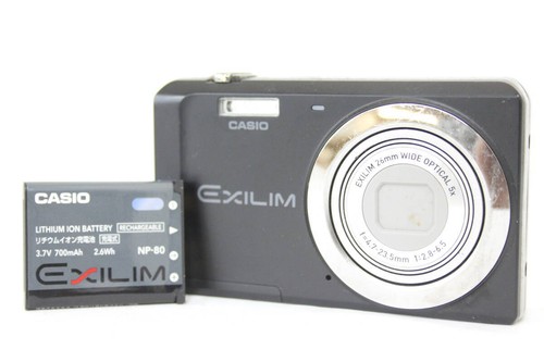 Casio Exilim EX-ZS5 5x Black Compact Digital Camera with Battery | eBay