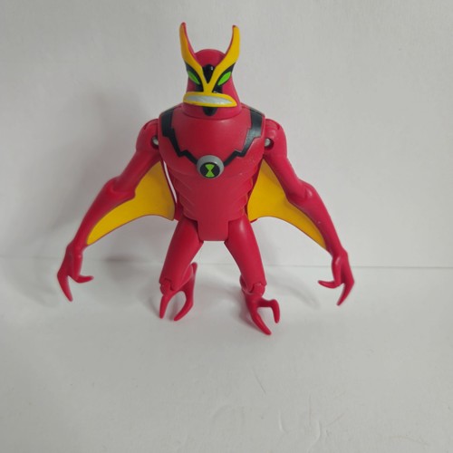 Bandai Ben 10 Jet Ray 4" Action Figure Alien Force Cartoon Network -Red ...