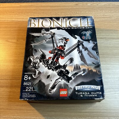 LEGO Bionicle Set #8621 METRU NUI Turaga Dume & Nivawk Vintage 2004 NEW ...
